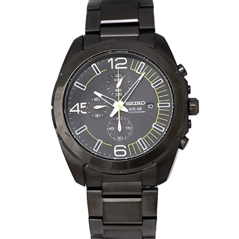 SEIKO SSC217P1 Solar Chronograph Men's Watch with 10BAR Water ...