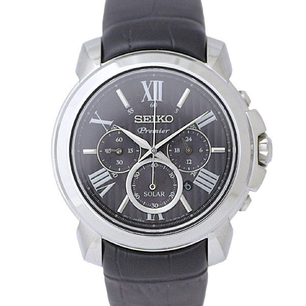 SEIKO SSC597P2 Chronograph Solar Powered Men's Watch with | IPPO Japan ...
