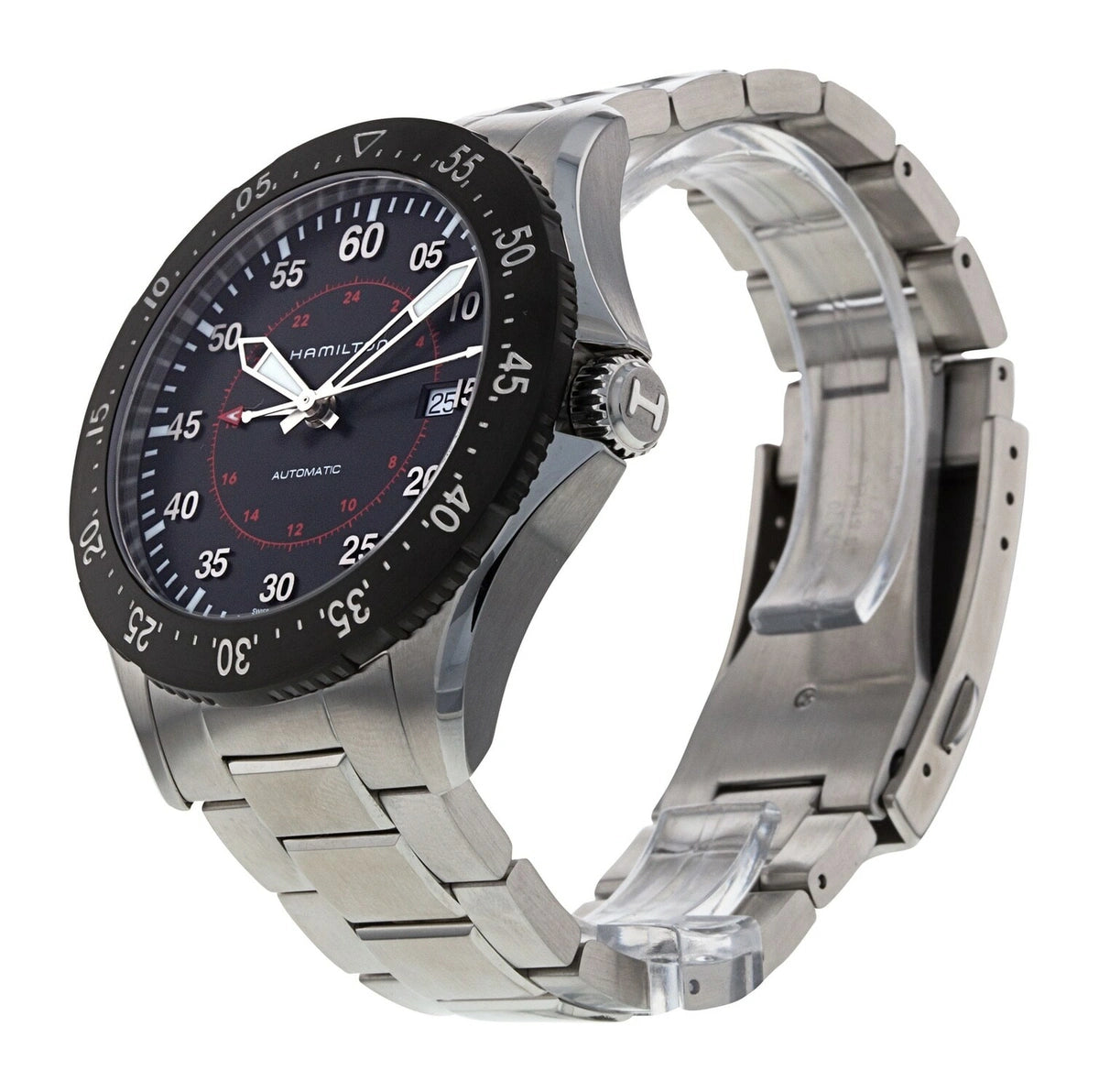Hamilton H76755135 Khaki Aviation Khaki Pilot GMT Auto – IPPO JAPAN WATCH