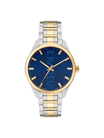 VERSACE VE3H00422 V VERTICAL Blue Watch with 2 Year Warranty, Stylish ...