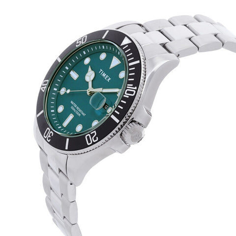 TIMEX TW2V91900 TIMEX Harborside Coast 1-Year Warranty Green - Stylish ...